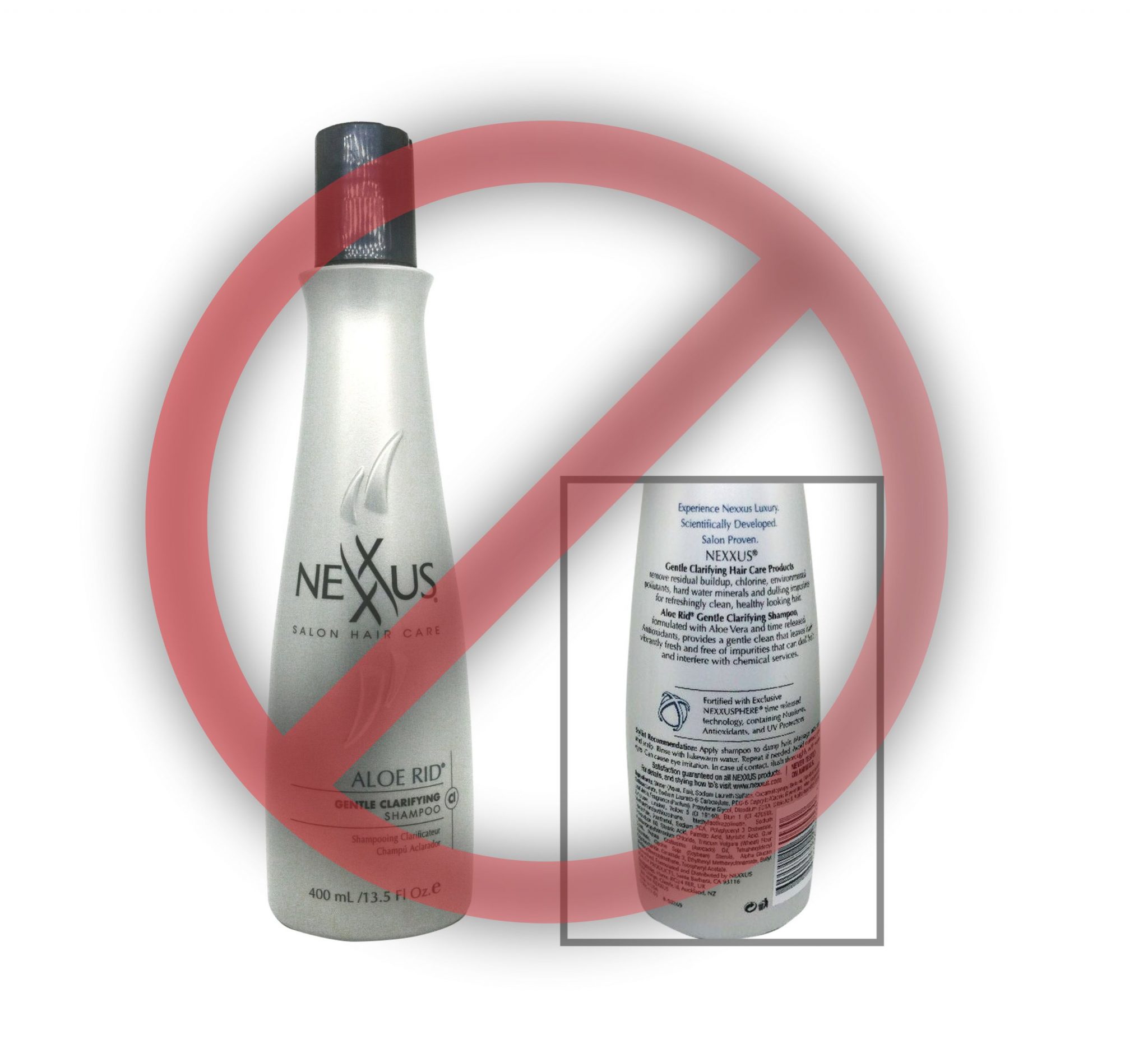 Cómo identificar el champú Nexxus aloe rid Original