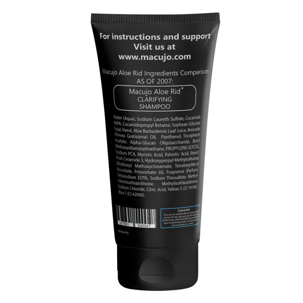 Macujo Aloe Rid + Zydot Ultra Clean Shampoo - Macujo