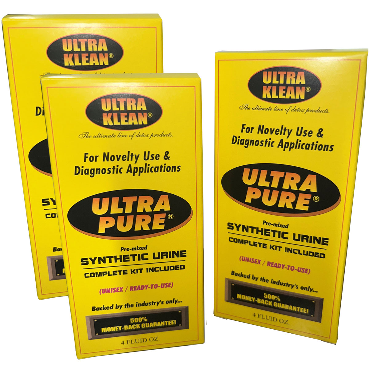 3Pack Ultra Pure Synthetic Urine Kit, Buy2 Get1 Free